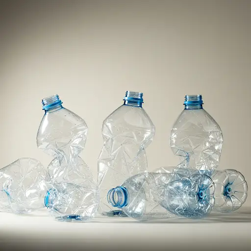 Poner una botella de plástico en el bote de basura: un pequeño acto con ...