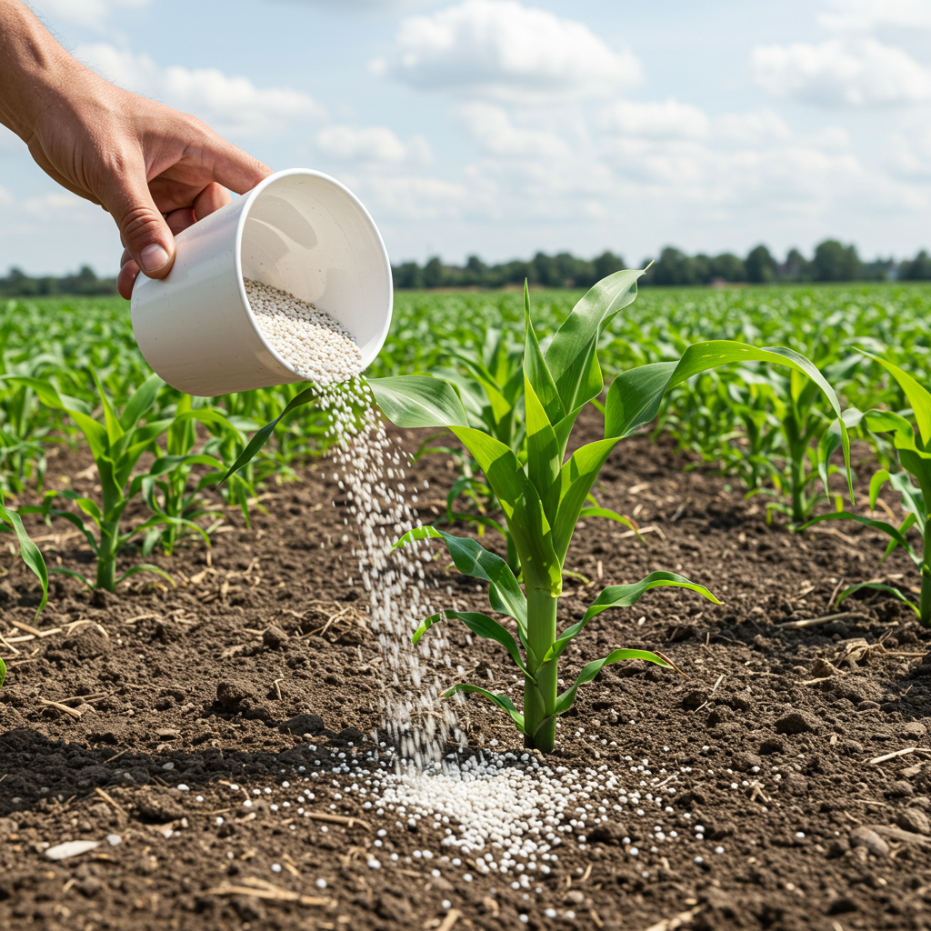 Cómo fertilizar el maíz (2da fertilización para doble producción ...
