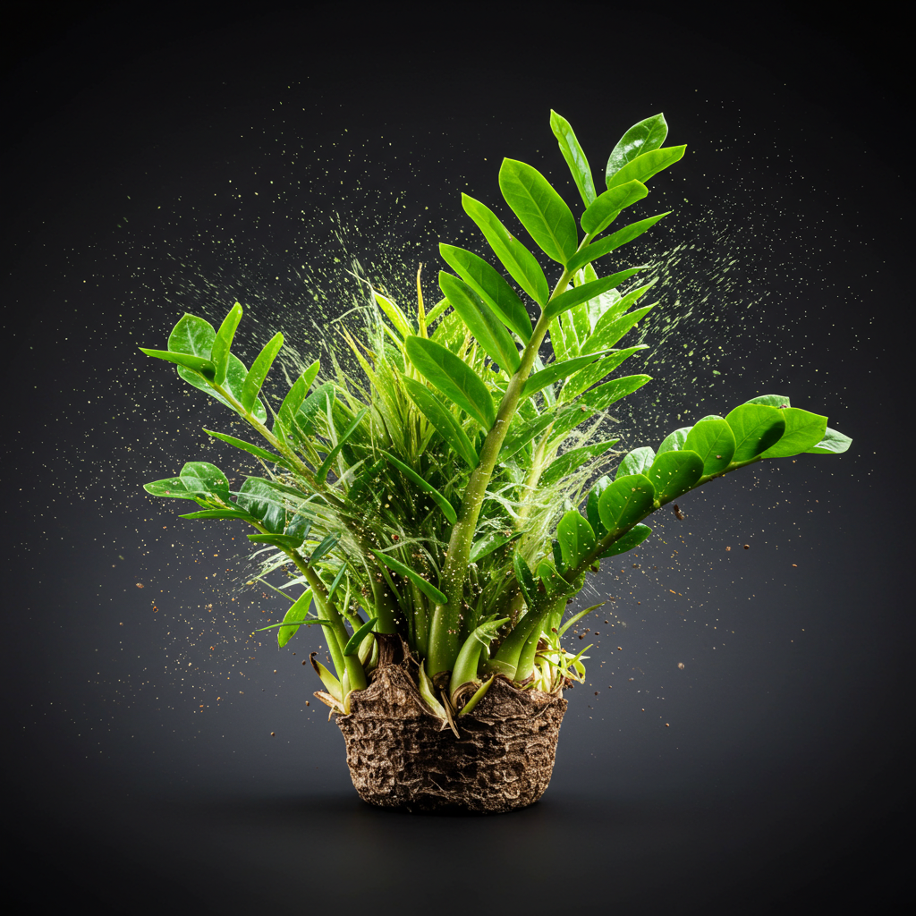 Mori y no sabía: Solo 1 pastilla hace que la Zamioculca explote en ...